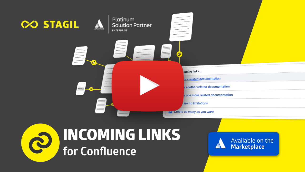 Marketplace Video: STAGIL Incoming Links